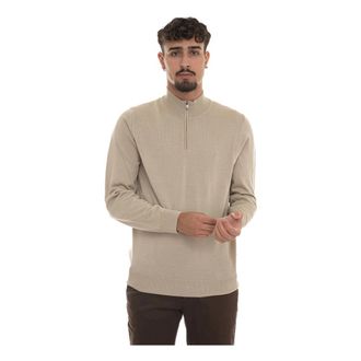 HUGO BOSS Stilvolle Strickmode f&uuml;r M&auml;nner und Frauen - - Knitwear - Herren - Beige - S