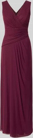 Vera Mont Abendkleid mit Raffungen in der Taille