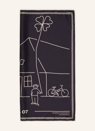 Nn.07 Nn.07 Seidentuch schwarz