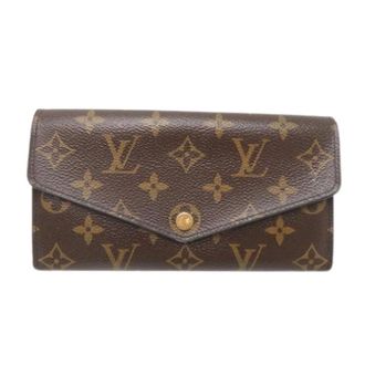 Louis Vuitton Pre-owned Vintage Canvas Wallet - Femme - Pre-owned - Brun - Taille: ONE Size
