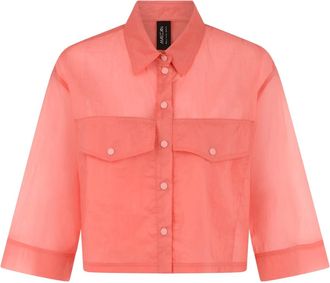 Marc Cain Damen, Blusen & Hemden, Orange, LGr&ouml;&szlig;e