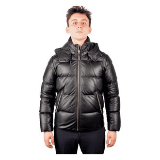 Mackage Noir Lederjacke mit Wattierung - - Jackets - Herren - Schwarzk - L