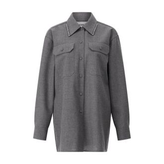 Jil Sander Overshirt aus Wolle