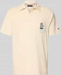 Tommy Hilfiger Regular Fit Poloshirt aus Frottee