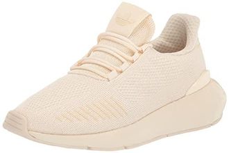 adidas Originals Womens Swift Run 22 Sneaker, Wonder White/Wonder White/Black (Deconstructed), 9.5