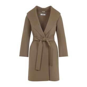 Max Mara Messi Wollmantel - - Coats - Damen - Braun - XS