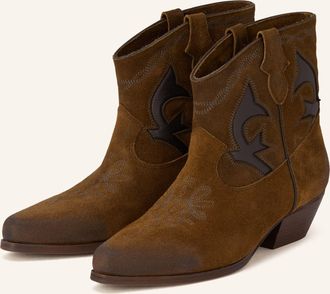 BA&SH Ba&Sh Cowboy Boots Curtis braun
