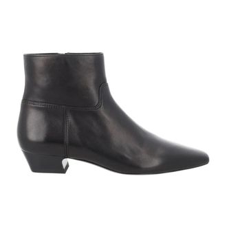 Stuart Weitzman Femme, Chaussures, Noir, Taille: 38 1/2 EU Bottines &agrave; bout pointu