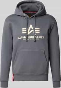 Alpha Industries Regular Fit Hoodie aus Baumwoll-Mix mit Logo-Print