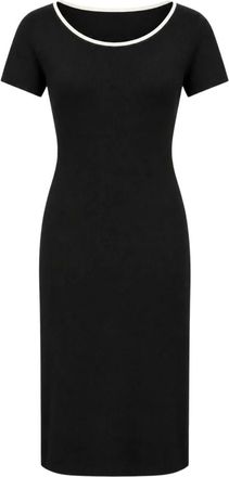 Max Mara Robe midi - Femme - Robes - Noir - Taille: 40 FR