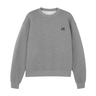 Maison Kitsun&eacute; Herren, Sweatshirts & Hoodies, Grau, LGr&ouml;&szlig;e