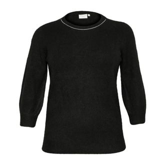 Kaffe Curve Pull Pullover Noir Deep CC - Femme - Pulls - Noir - Taille: 42 FR