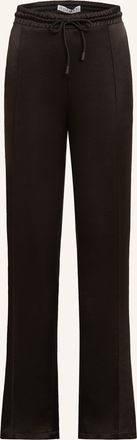 J.W.Anderson Jw Anderson Marlenehose Aus Satin schwarz