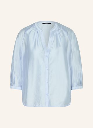someday Someday Bluse Zamida Mit 3/4-Arm blau