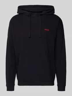 HUGO BOSS Relaxed Fit Hoodie aus Baumwoll-Mix