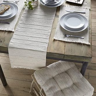 Pineapple Elephant Florin Cotton Just Blend Tischläufer Natur