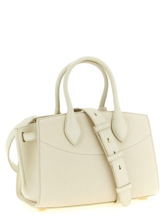 Ferragamo Studio Top Handle Bag - White
