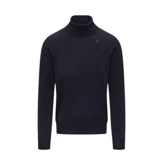 K-Way Henry Merino - - Knitwear - Herren - Blau - M