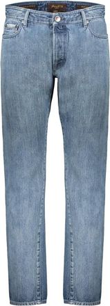 Moorer Herren, Jeans, Blau, W33Gr&ouml;&szlig;e