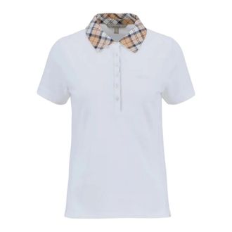Barbour Malvern Polo Shirt - - Tops - Damen - Wei&szlig; - M