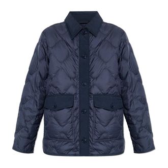 Woolrich Gesteppte Jacke mit gesticktem Logo - - Jackets - Damen - Blau - L