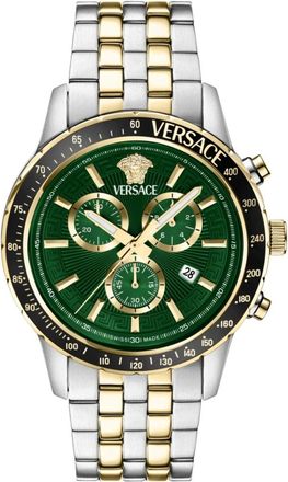 Versace Sport Chrono - - Accessories - Herren - Gr&uuml;n - ONE SIZE