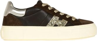 Hogan Femme, Chaussures, Brun, Taille: 38 EU H705 Allacciato H
