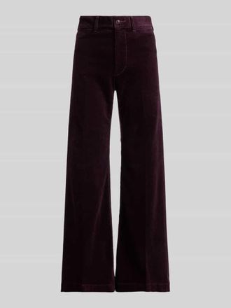 Polo Ralph Lauren Weite Hose aus Baumwoll-Mix in Cord-Optik