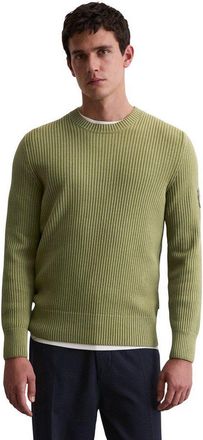 Marc O'Polo Rundhalspullover aus reiner Bio-Baumwolle