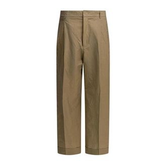 SOEUR Watson Plisse-Hose mit weitem Bein - - Trousers - Damen - Beige - XS