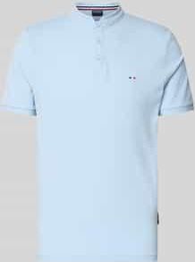 Daniel Hechter Slim Fit Poloshirt mit Stehkragen