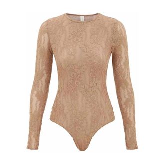 Zimmermann Lace Body Suit - - Tops - Damen - Beige - S