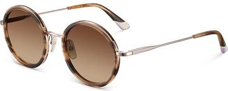 Etnia Barcelona unisex, Accessoires, Brun, Taille: 50 MM Almagro 21 Lunettes de soleil Blonde Havana/Brown Shaded