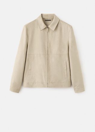 Mango Veste imitation daim beige - Homme - XXL - MANGO MAN