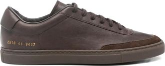 Common Projects baskets en cuir - Marron