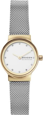 Emporio Armani AR11659 - Montre pour femme en acier inoxydable &agrave; 2 aiguilles - Dor&eacute;