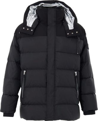 Moose Knuckles Homme, Vestes, Noir, Taille: M Giubbino Imbottito Cappuccio