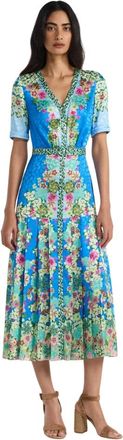Saloni Femme, Robes, Multicolore, Taille: 42 FR Lea Shirt-C Dress