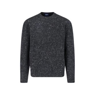 Drumohr Flecked-knit Crew-neck Sweater