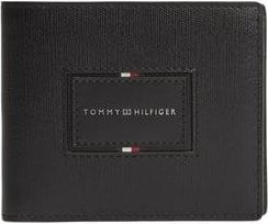 Tommy Hilfiger Portefeuille textur&eacute; &agrave; rabat en cuir