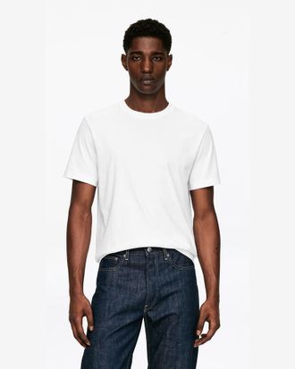 Arket T-Shirt Mit Normaler Passform 170 GSM -Wei&szlig;