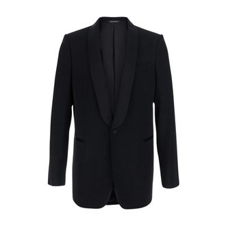 Emporio Armani Wollblazer - - Suits - Herren - Schwarzk - L