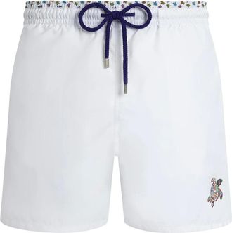 Vilebrequin Homme, Maillots de bain, Blanc, Taille: 2XL Micro Ronde Des Tortues Swim Shorts