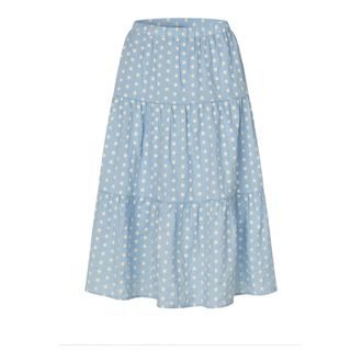 Lollys Laundry Maxirock - - Skirts - Damen - Blau - XL
