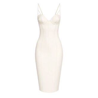 Elisabetta Franchi Partykleid - - Dresses - Damen - Wei&szlig; - XL