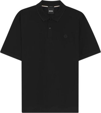 HUGO BOSS Homme, Tops, Noir, Taille: S Polo MC Parris