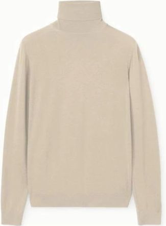 Loro Piana Femme, Pulls, Beige, Taille: 40 FR Fao2837 D844Aw24 Turtleneck