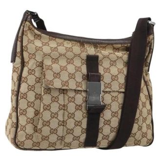 Gucci Pre-owned Vintage Cross Body Bag - - Pre-owned - Damen - Beige - ONE SIZE