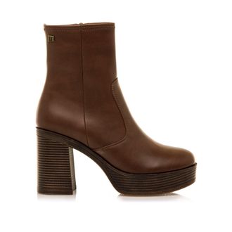 Mtng Stiefeletten mit Absatz Damen New 67 50531 | 61392 | Napi Lu Moka