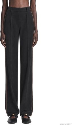 Loewe Trousers in Viscose and Wool Blend